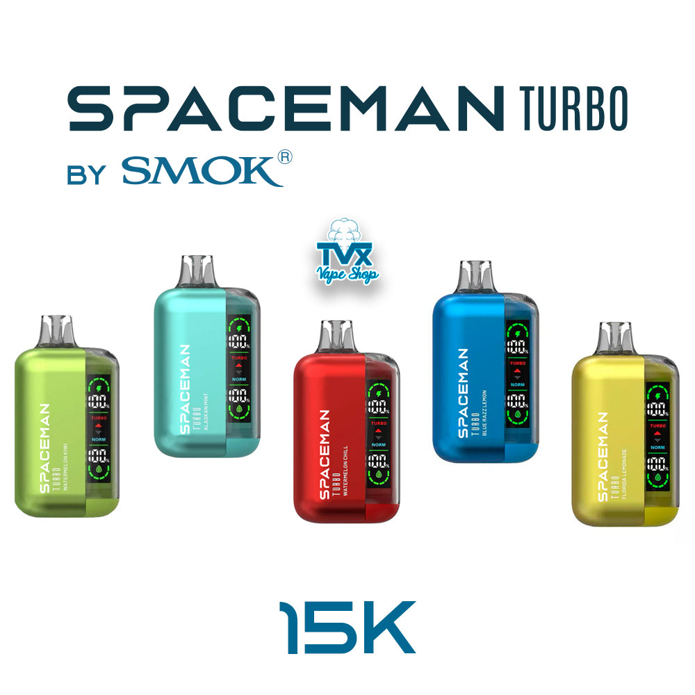 SMOK® SpaceMan TURBO 15K (Desechable 15000 puffs) – TVX Vape Shop Bolivia